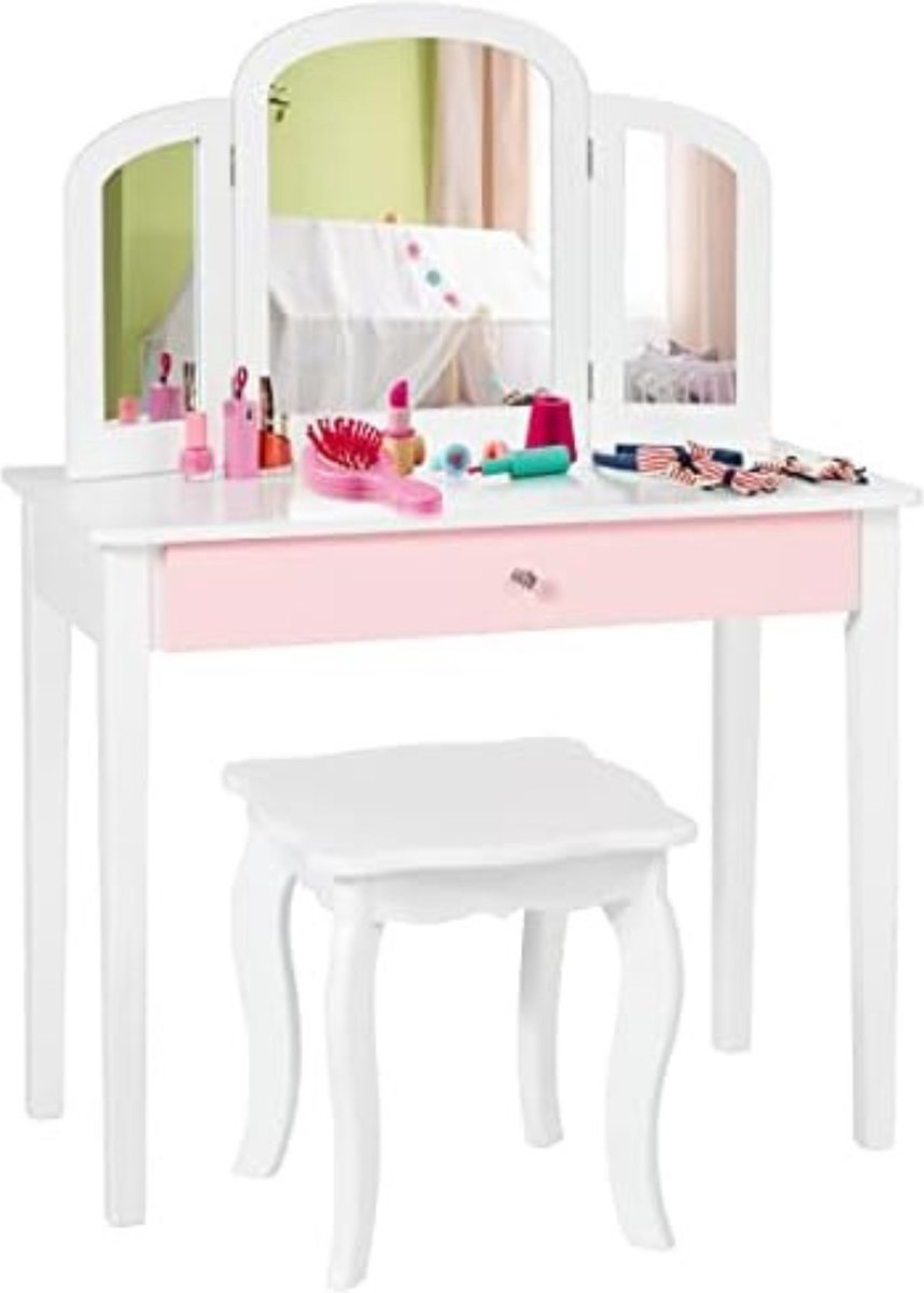 Kaptafel kind - Kaptafel kinderen - Make up tafel kind - Kaptafel voor ...