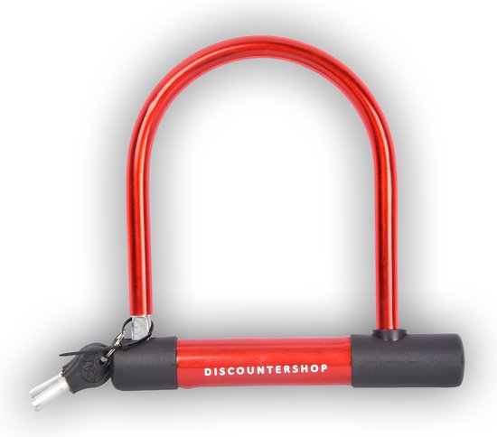 Fietsslot Beugelslot - Robuust U-Lock Motorslot en Scooterslot ...