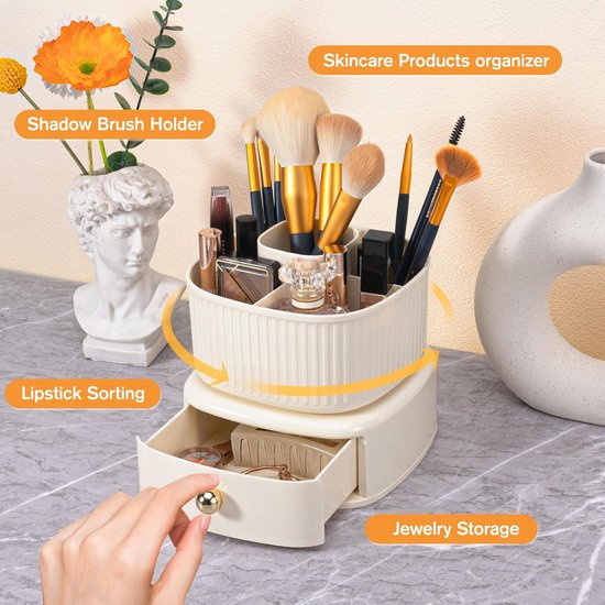 Make-up organizer, make-uptafel-organizer, cosmetica-organizer, met ...