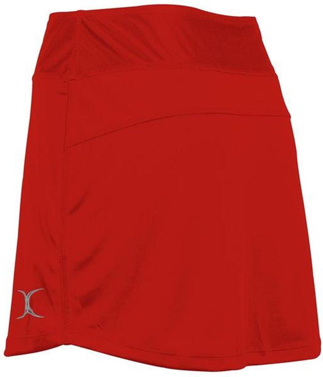 Gilbert Netball Eclipse Skort Girls - 11 - 12 Yrs - Red | bol