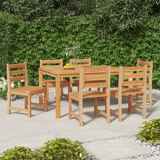 vidaXL Tuinstoelen 6 st massief teakhout - Tuinstoel - Tuinstoelen ... vidaXL Tuinstoelen 6 st massief teakhout - Tuinstoel - Tuinstoelen ...