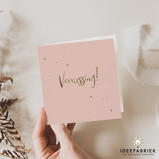 Ideefabriek - Onthullingskaarten eigen tekst (2st) – Verrassing ...