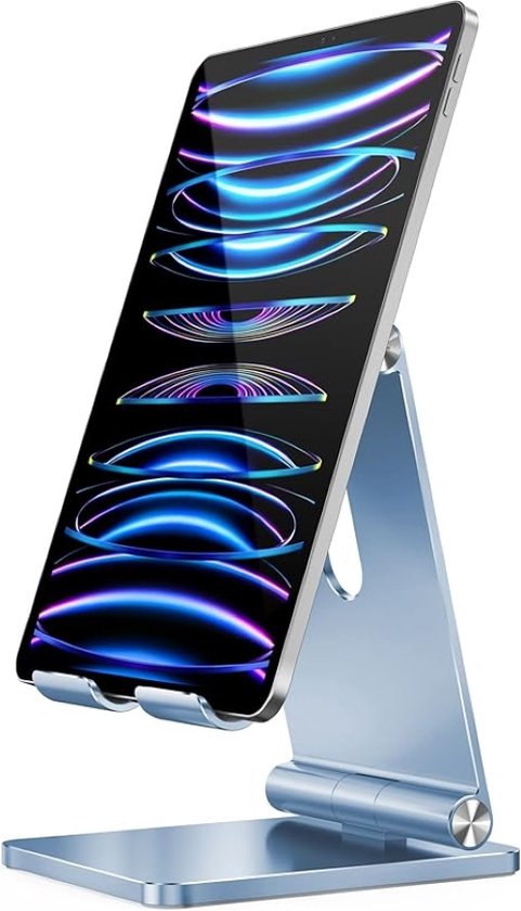 Tabletstandaard verstelbare en opvouwbare iPad-standaard voor ...
