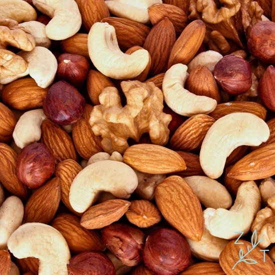 ZijTak - Notenmix - Amandelen - Cashewnoten - Hazelnoten - Walnoten ...