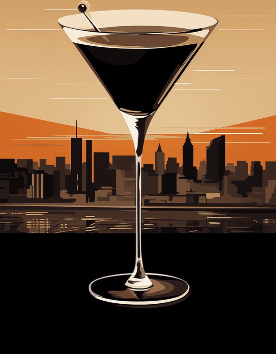 Espresso Martini Poster | Cocktail Poster | Stadposter | Poster Drank ...
