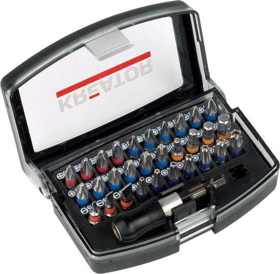 Kreator KRT064551 Bitset - 31-delige set bitjes | bol