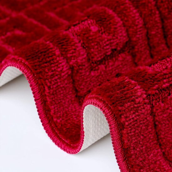 Anti-slip badmat in Griekse stijl - Set van 2 badmatten - Inclusief 1 ...