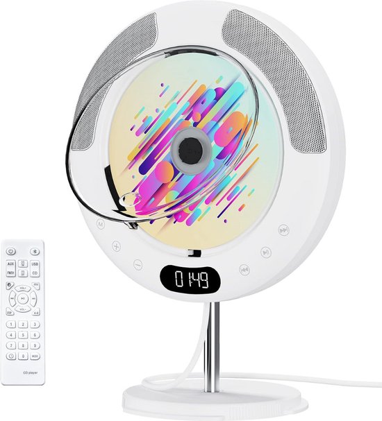 Discman - CD speler - Anti shock - Bluetooth - Voor oordopjes en ...