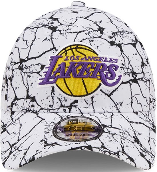 Los Angeles Lakers Cap 9Forty NBA Marble White UNI | bol
