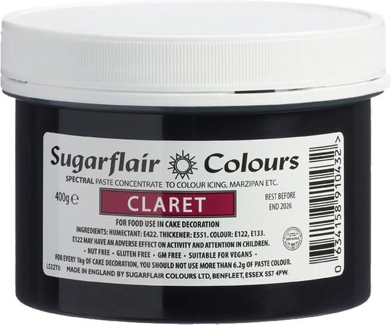 Sugarflair Spectral Concentrated Paste Colours Voedingskleurstof Pasta ...