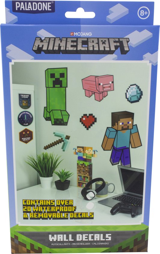 Minecraft Wall Decals (PP6586MCF) | bol