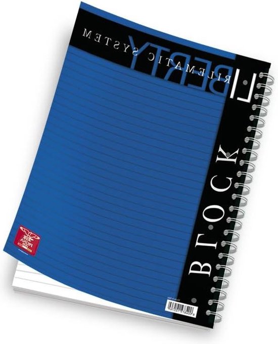 Kladblok PIGNA 01016511R met ruitjes - Notitieblok voor aantekeningen ...