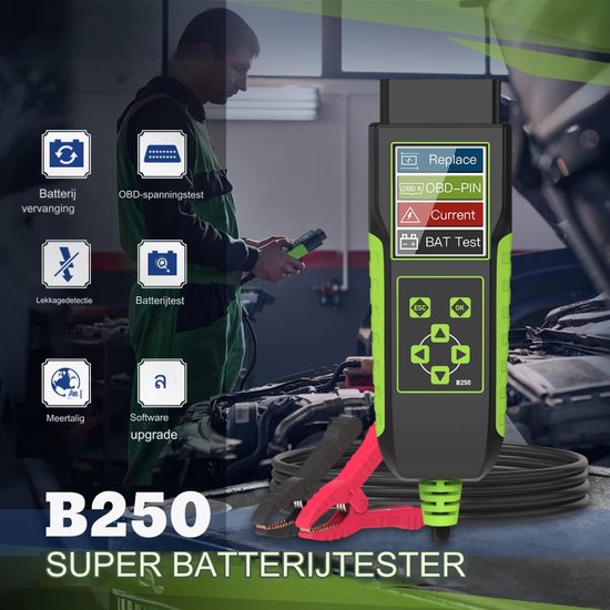 Gratyfied - Accu tester - Accutester - Accu tester 12v voor auto | bol