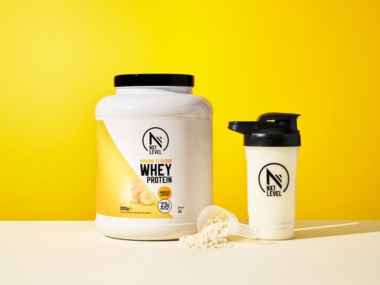 Whey Protein - Eiwitten 2KG - Banaan | bol