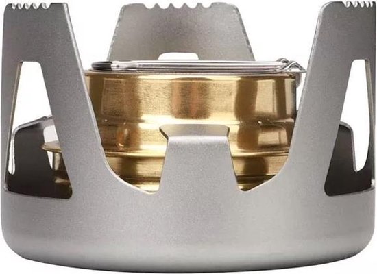 S&D - Alcohol / spiritus brander inc. opbergzakje - Kamperen ...