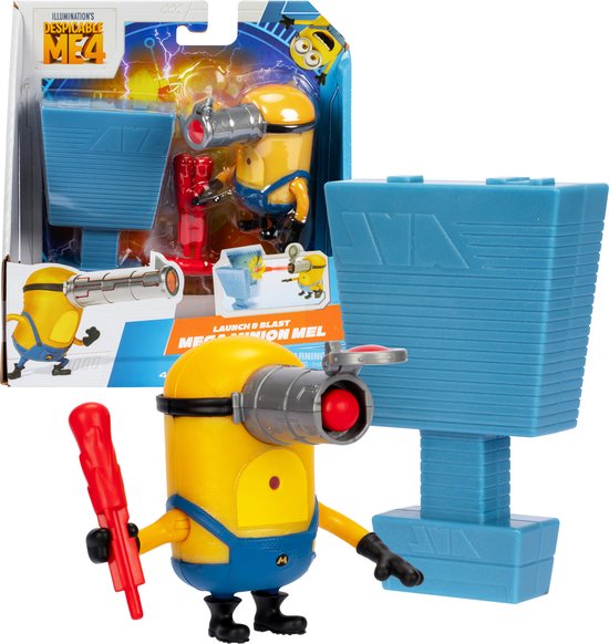 Despicable Me 4 Launch Blast Mega Minion Mel Actiefiguur | bol