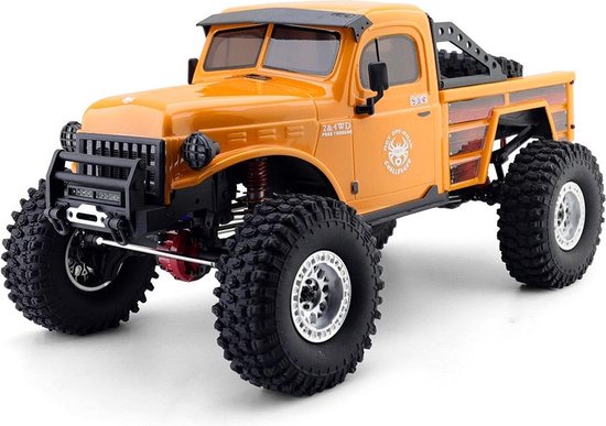 RGT Challenger EX86170 - 4WD 1/10 Crawler - RTR - Geel | bol