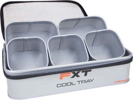 Frenzee FXT EVA Cool Bait Tray Koeltas (Incl. Bait Tubs) | Koeltas | bol