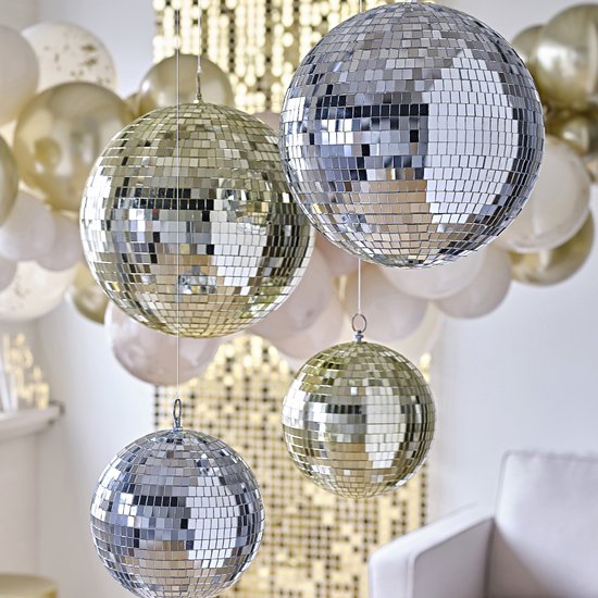 Zilveren Discobal - Medium | bol