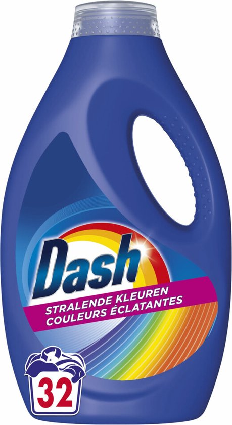 4x Dash Vloeibaar Wasmiddel Color 32 Wasbeurten 1440 ml | bol