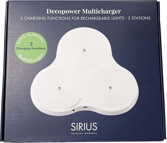 Sirius Decopower Multicharger - USB laadstation voor Sirius ...