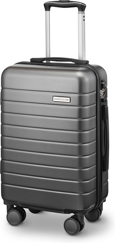 Swiss Alpine 2.0 - Handbagage Koffer - 55x35x20 cm - 4 Wielen - TSA ...