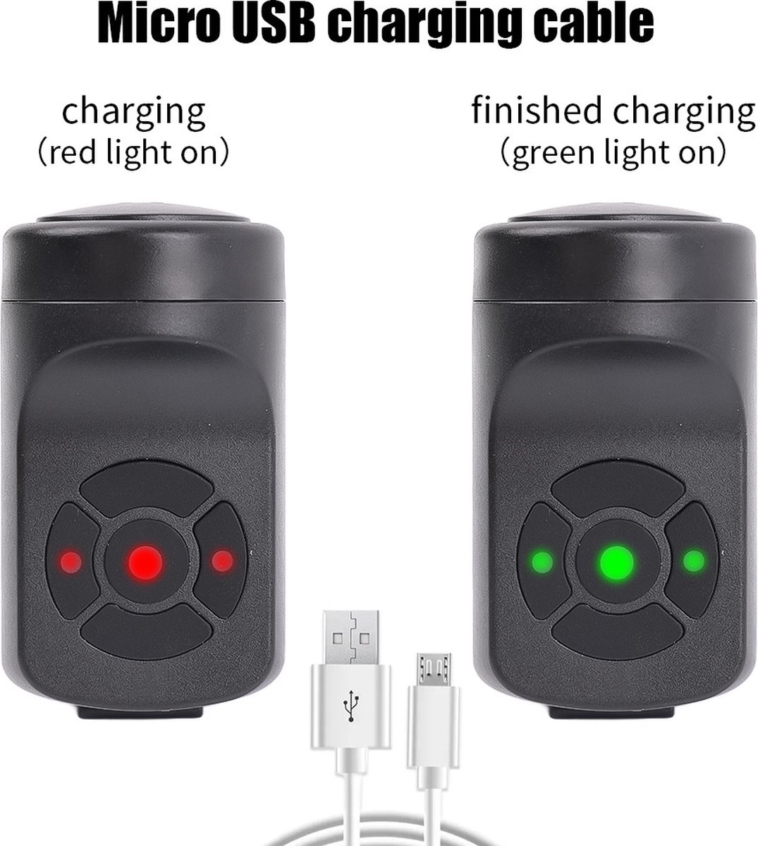 By Roon - Fietsbel - bel - toeter - waterbestendig - fietsalarm alarm ...