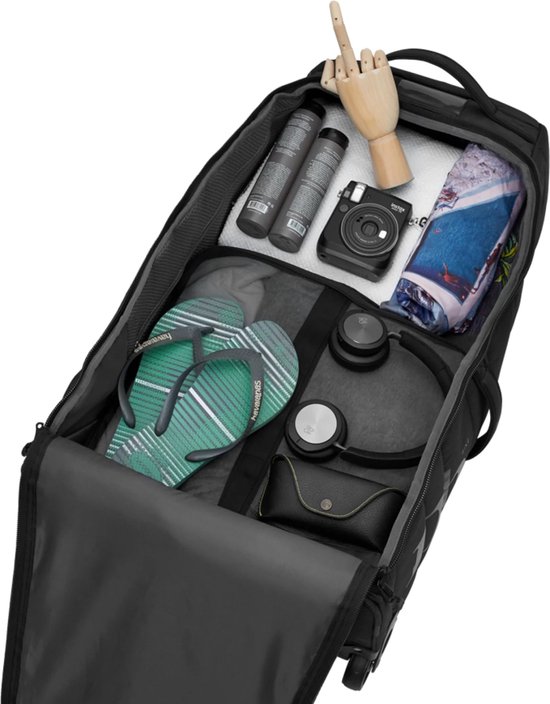 Douchebags The Strm 60L Roller bag Zwart | bol.com