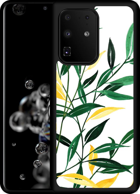 Galaxy S20 Ultra Hardcase hoesje Watercolor Flowers - Designed by Cazy | bol.com