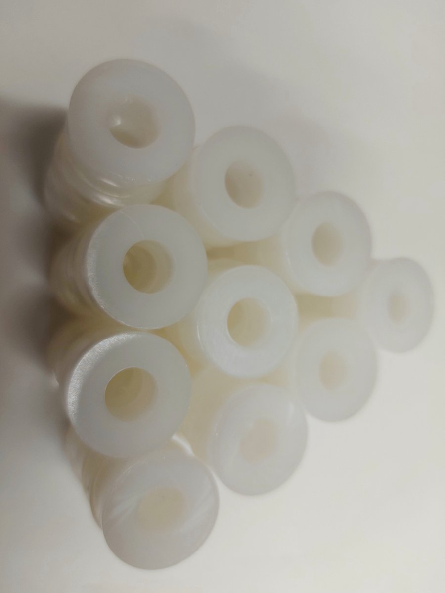 AFSTANDSBUS - OPVULRING - SPACER - 15 MM X 10.0 MM X 6.3 MM WIT - PE ...