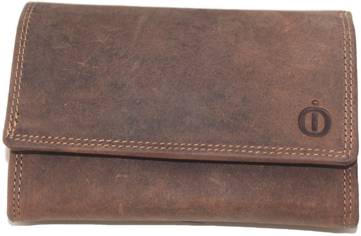 OI Dames overslag portemonnee klein met bak voor kleingeld 328 Hunter ...