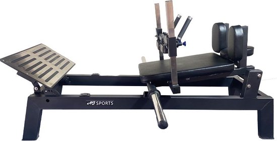 AJ-Sports Hip thrust machine - Booty builder - Plate loaded ...