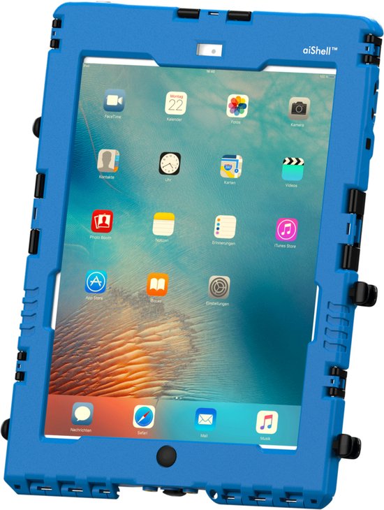 aiShell heavy-duty case iPad 9.7 Blue | bol