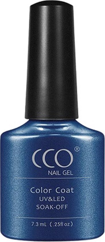 CCO Shellac - Gel Nagellak - kleur The Kings Navy 68070 - BlauwShimmer ...