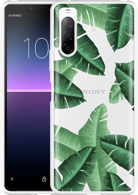 Sony Xperia 10 II Hoesje Palm Leaves Designed by Cazy | bol