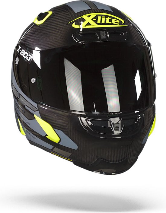 X-Lite X-803 RS Ultra Carbon Skywarp 50 Integraalhelm - Maat S | bol.com