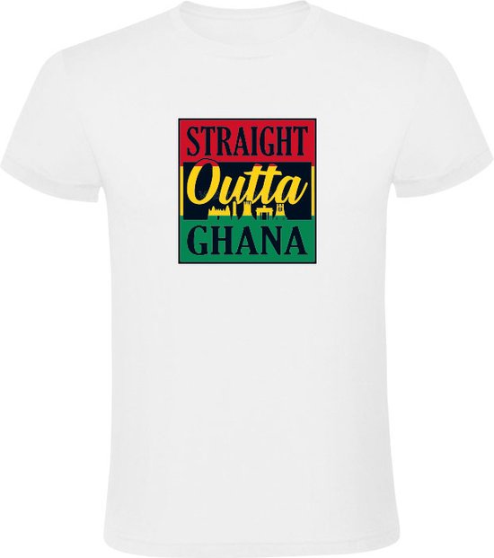 Ghana T-shirt Heren | afrika | land | ghana | afkomst | bol.com