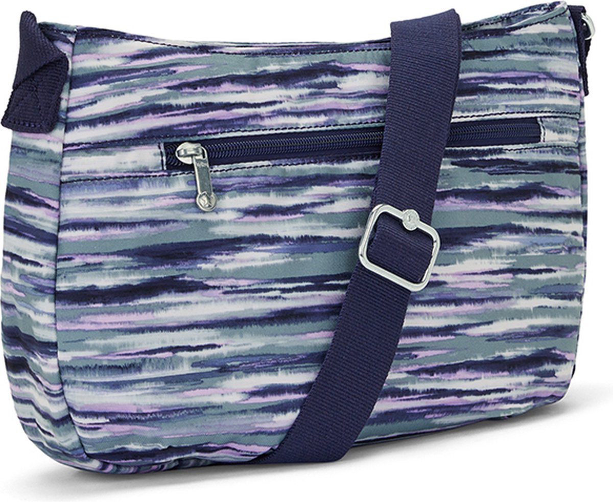 Kipling Syro Schoudertas Brush Stripes | bol.com