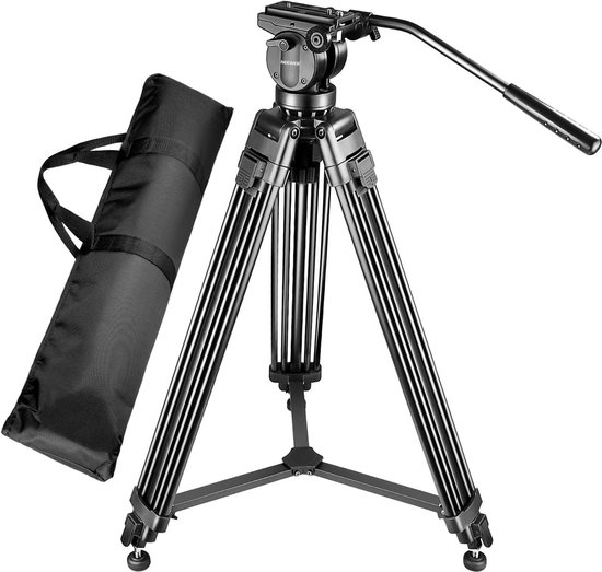 Neewer® - Professionele Aluminiumlegering - Videocamera-statief met 360 ...