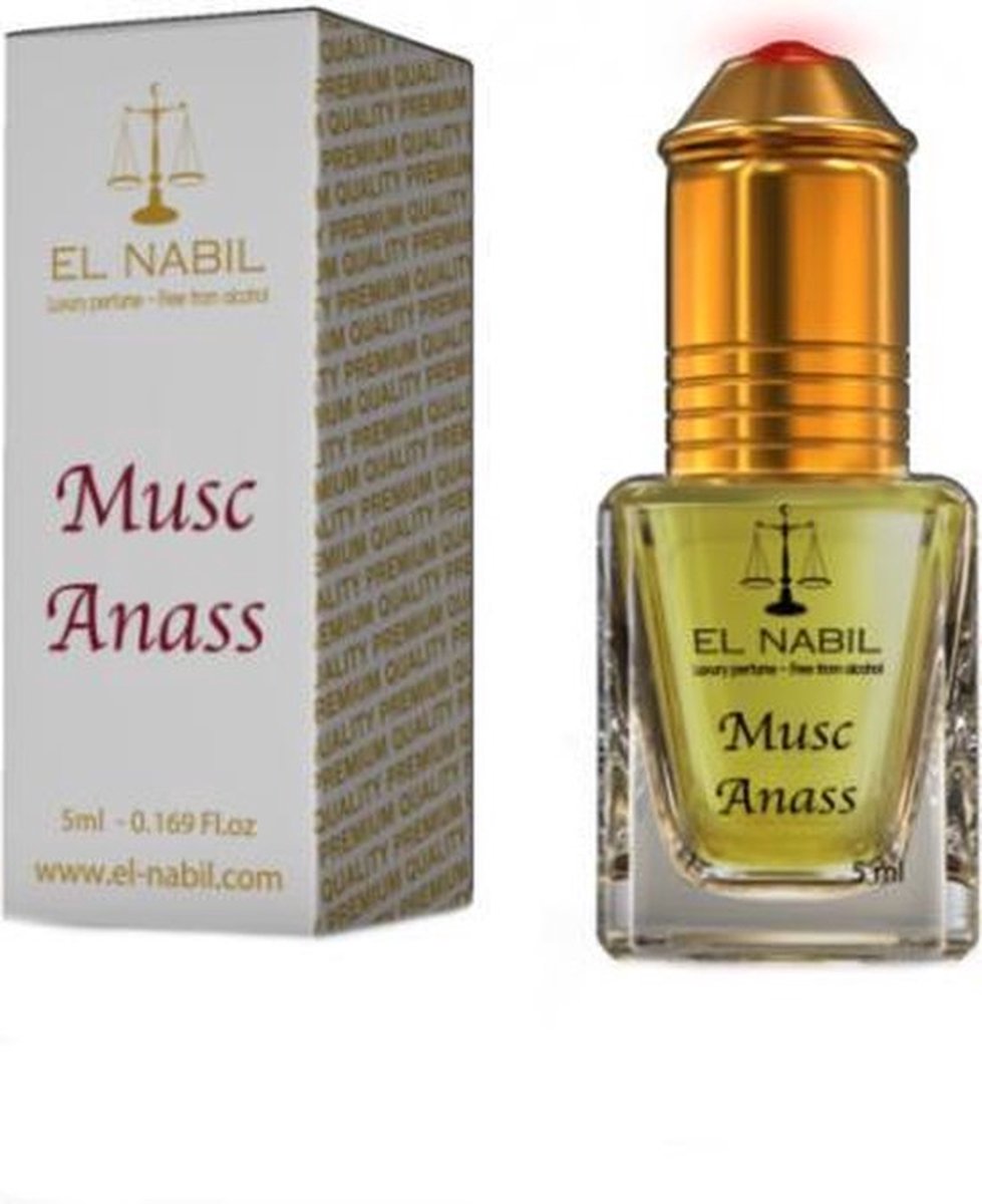 El Nabil Musc Anass Parfum Olie Roller 5ml | bol.com
