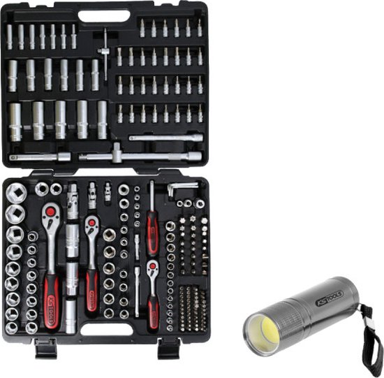 Set KS TOOLS - Ultimate Socket and Accessory Set - 195 stuks - COB LED ...
