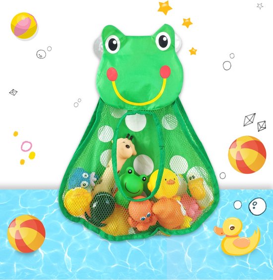 Speelgoed Opbergtas| Badkamer| Panda| Extensso | Sterke met Zuignappen ...