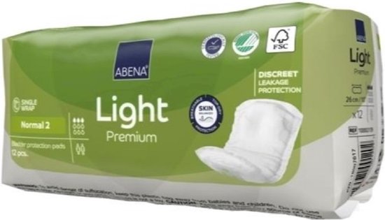 ABENA Light Normal 2, 144x Inlegverband, Karton, te Dragen in ...