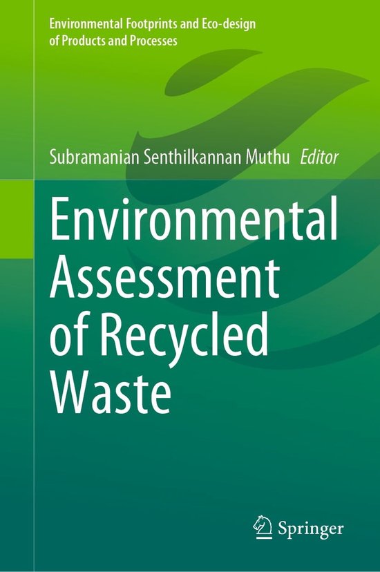 Environmental Footprints and Eco-design of Products and Processes - Environmental... | bol.com