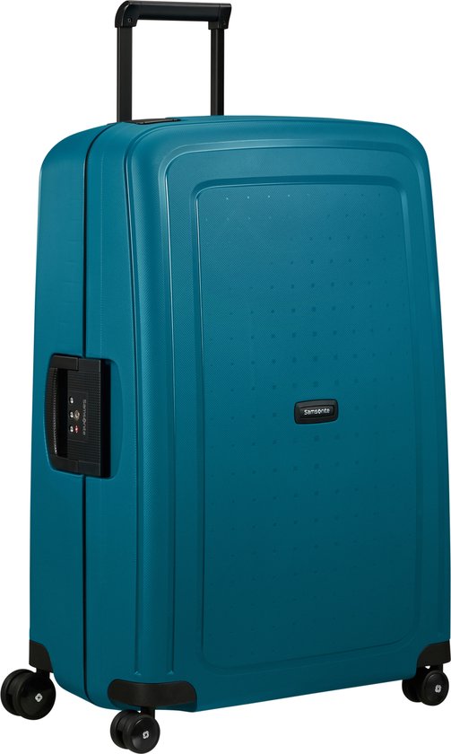 Samsonite Reiskoffer - S'Cure Spinner 75/28 - Petrol Blue | bol