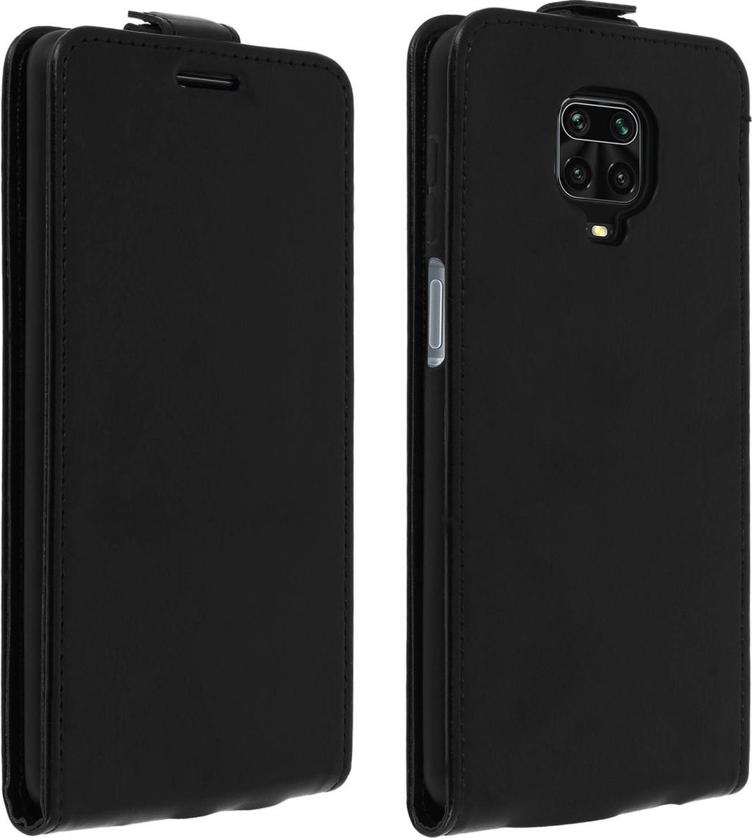 Redmi Note 9 Pro Max 9 Pro 9s Flip Case Met Kaarthouder Leer Effect