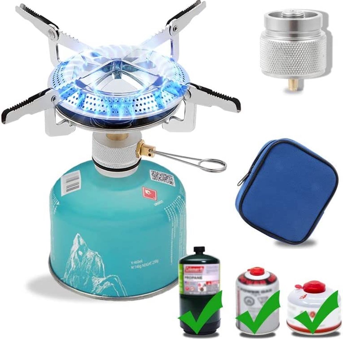Campingkooktoestel - gaskoker - Camping gas stove | bol.com