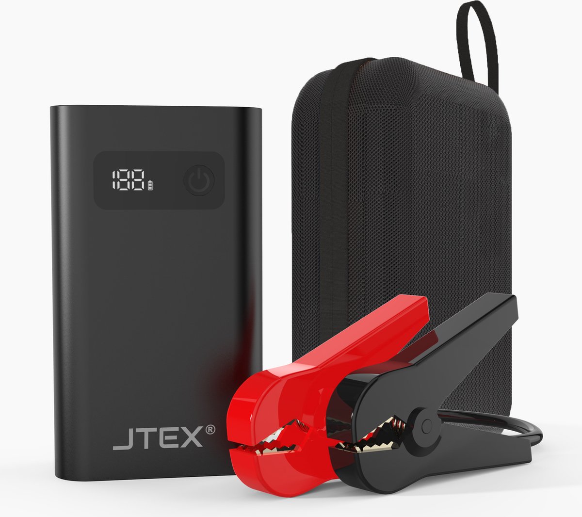 Jumpstarter voor auto 12V / 1200A / 14.800mAh - 5 in 1 - Powerbank ...