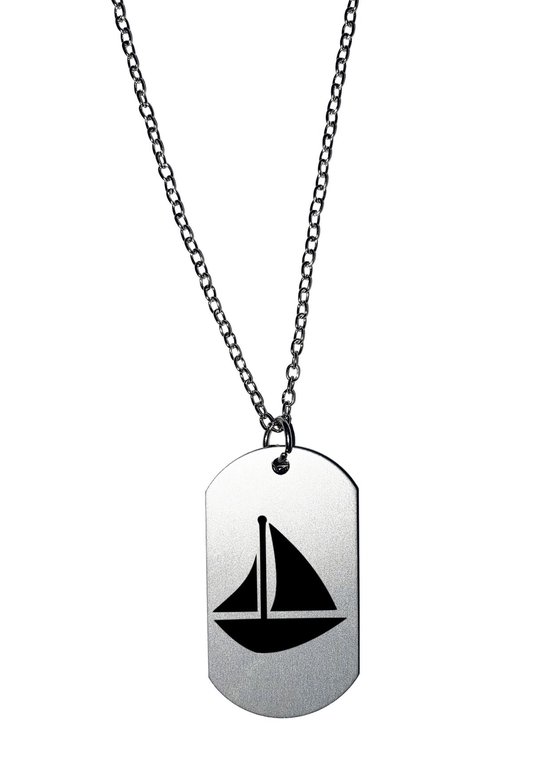 Akyol - zeilen ketting - Sport - zeilboot - cadeau - sport - gepersonaliseerd | bol