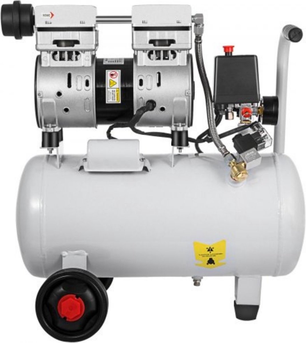 Vevor Stille Luchtcompressor - 25L - Compressoren - Luchtpomp ...